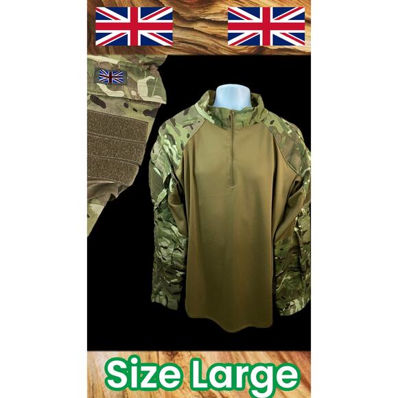 U.S. Army | Shirts | Padded Tactical Warrior Field Shirt Large Military ...
